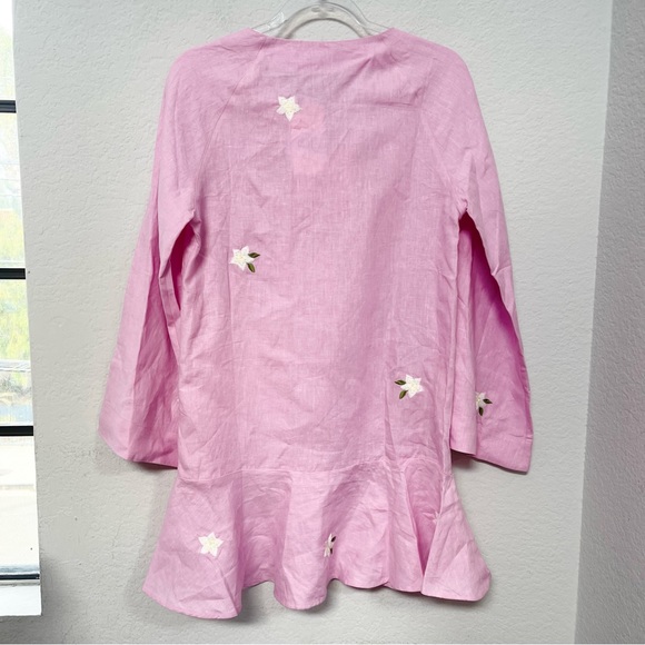 Fanm Mon | Dresses | Fanm Mon X Andie The Serik Mini Dress Linen Aster ...